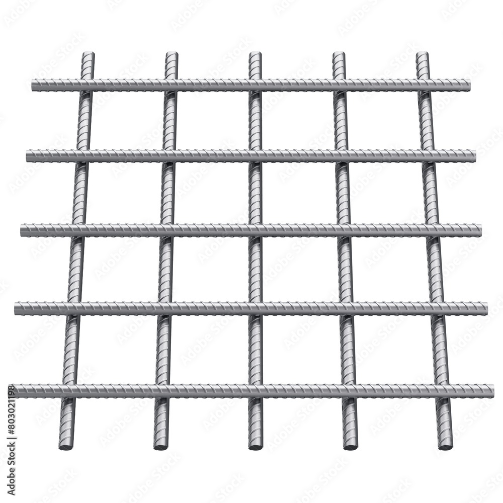 BRC welded wire mesh or BRC fabric used in structural of floor slab on ...