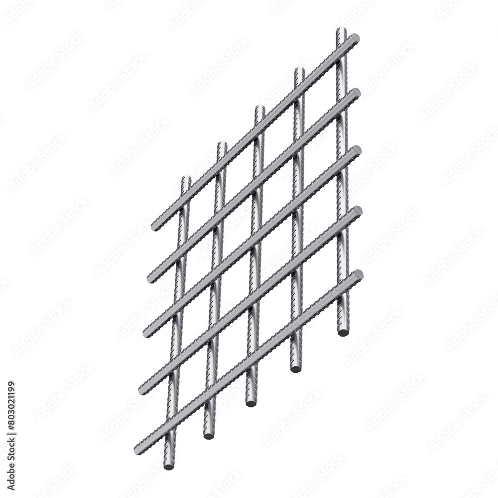 BRC welded wire mesh or BRC fabric used in structural of floor slab on ...