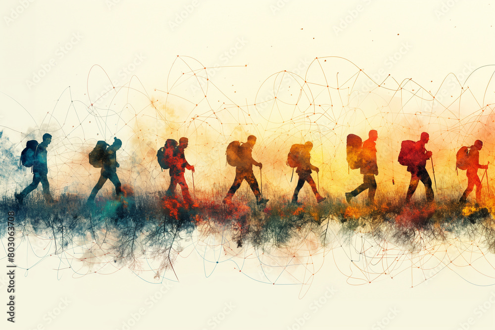 Migration Dynamics: A dynamic portrayal of migration patterns and ...