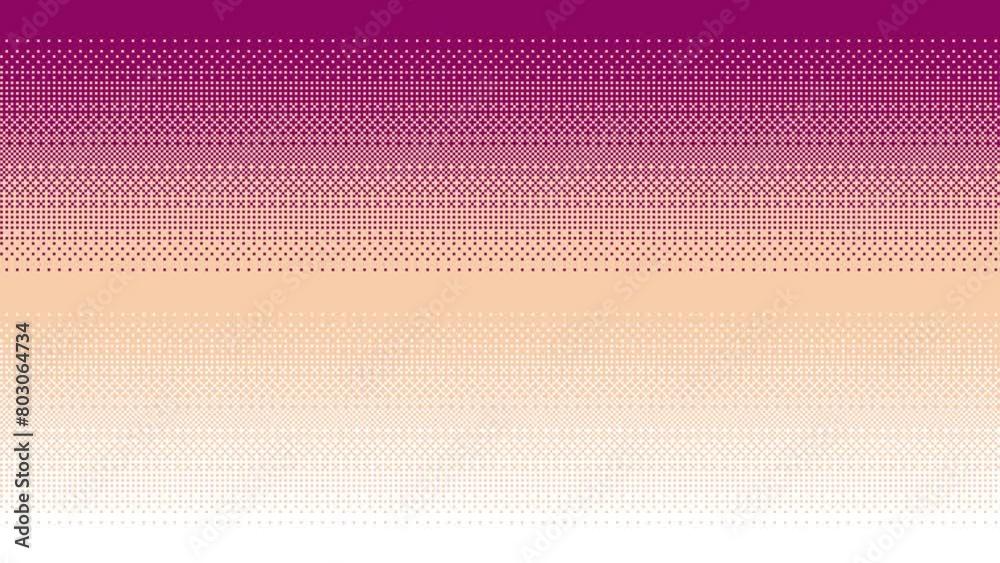 Animated pixel art pastel peach and pink colored gradient background ...