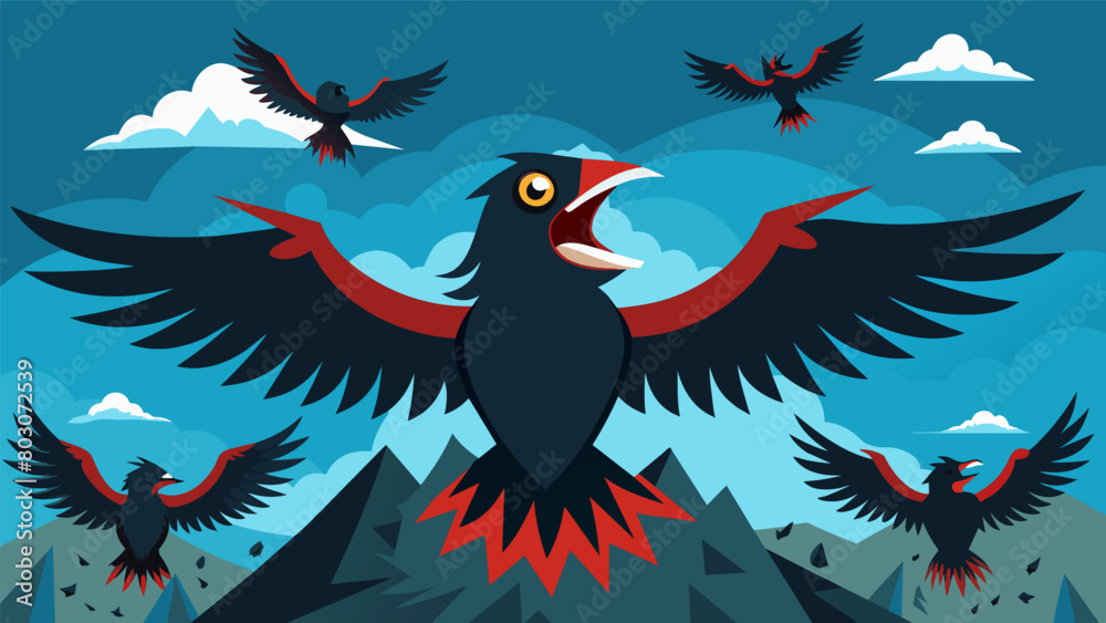 Ferocious thirsty birds with wingspans as wide as a human are known to ...
