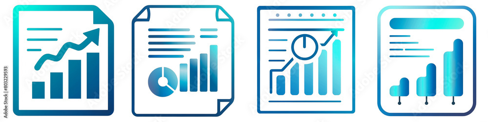 Financial Statement clipart collection, symbol, logos, icons isolated ...