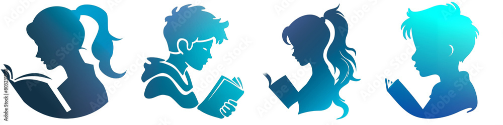 Study clipart collection, symbol, logos, icons isolated on transparent ...