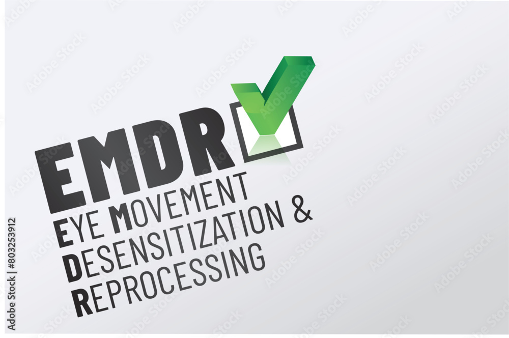 EMDR. - Eye Movement Desensitization and Reprocessing therapy Stock ...