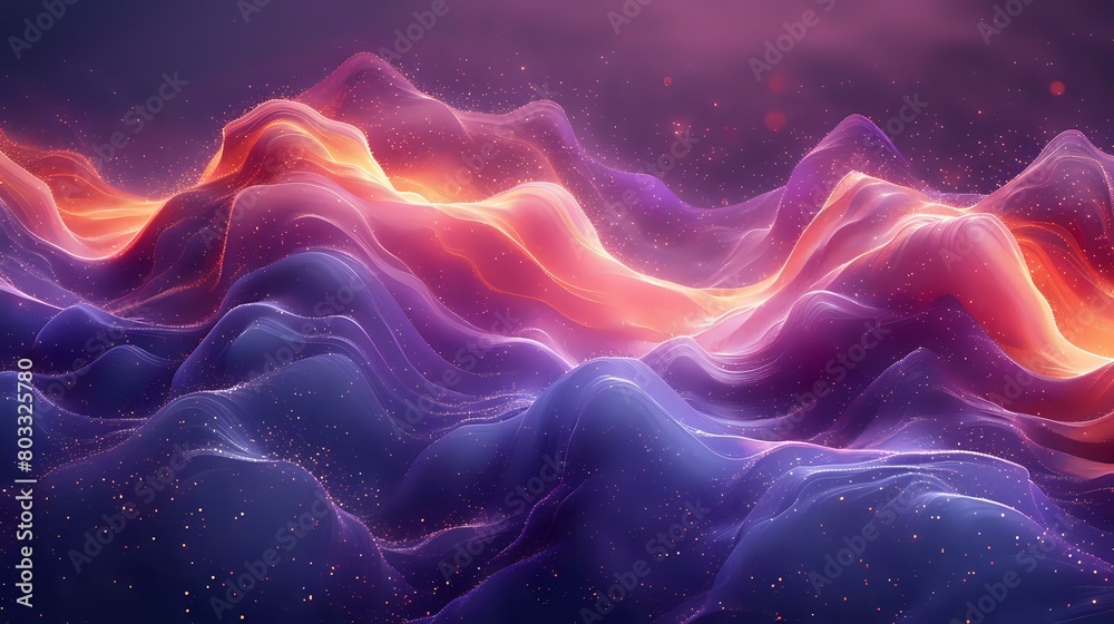 Abstract Waveforms: A Visual Journey of Innovation and Connectivity ...