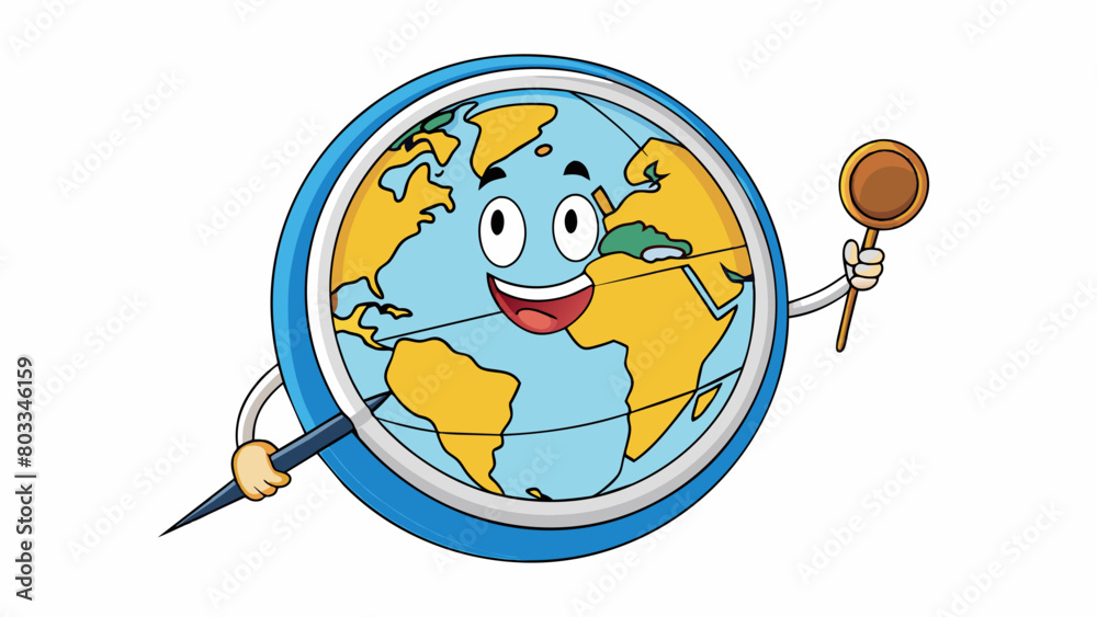 A compass a navigational tool used to guide a persons direction based ...