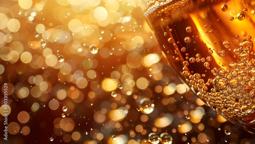 Fascinating wine fermentation with bubbles and sediments in motion ...