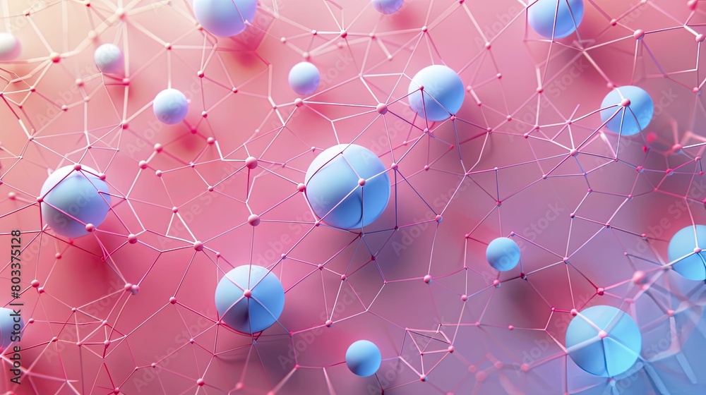 Neural network computing visualized with minimalist paper cutouts of ...