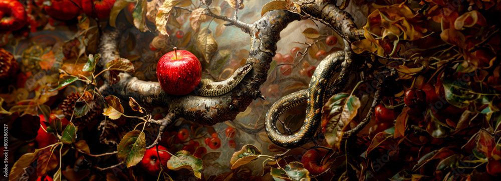 Temptation Captured: A Symbolic Photo Series of Original Sin - Serpent ...