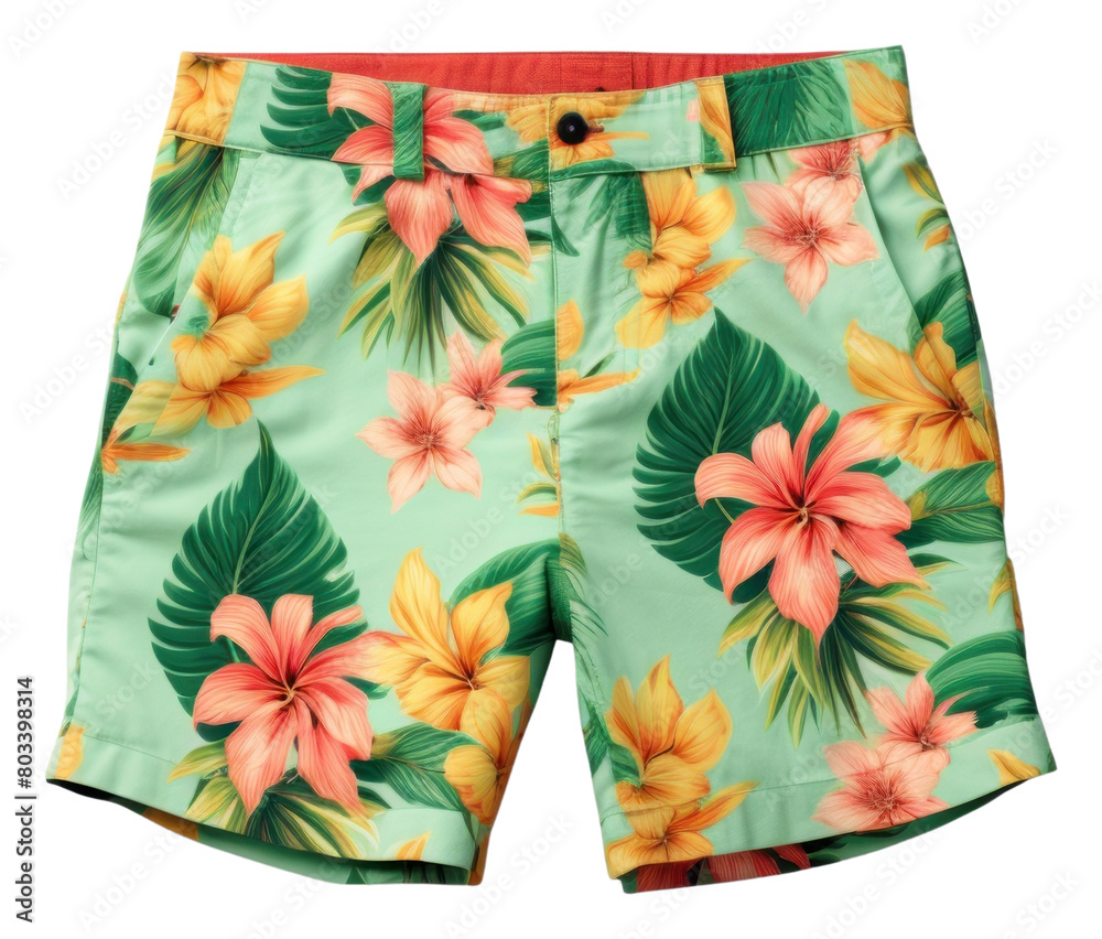 PNG Hawaiian short shorts underpants freshness. Stock Photo | Adobe Stock