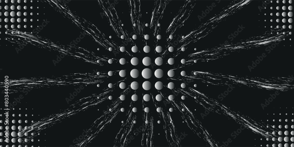 Abstract comic book flash explosion radial lines on transparent ...