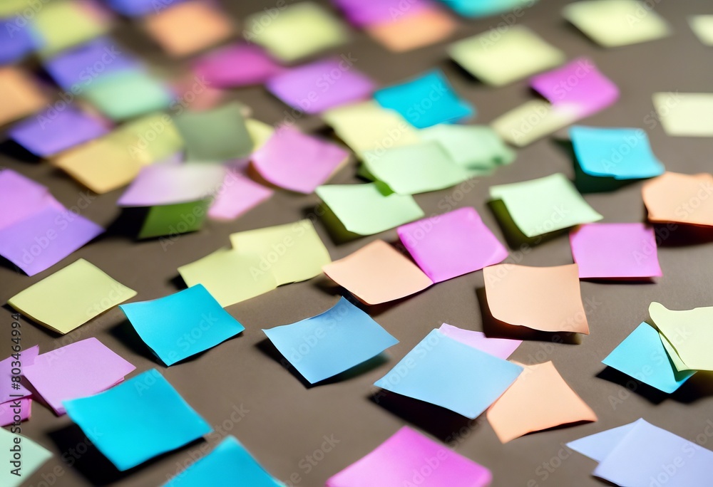 Foto de 'colorful margins Paper Postit Background Pattern Business ...
