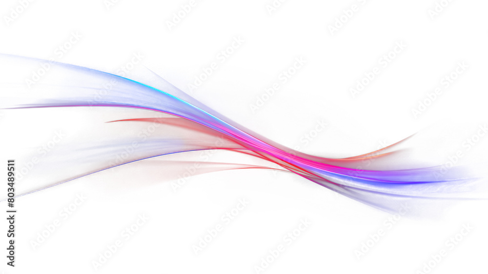 PNG abstract neon line effect, transparent background Stock ...