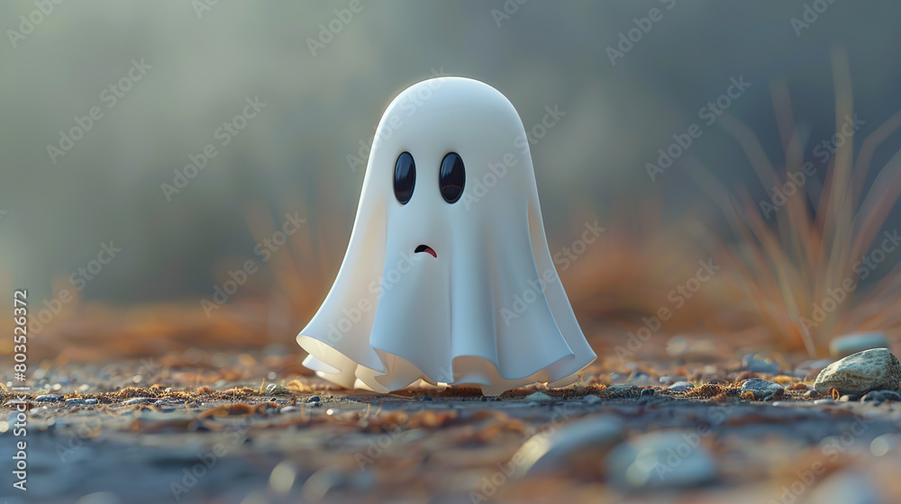 cartoon, ghost, spooky, character, haunted, animation, spectral ...