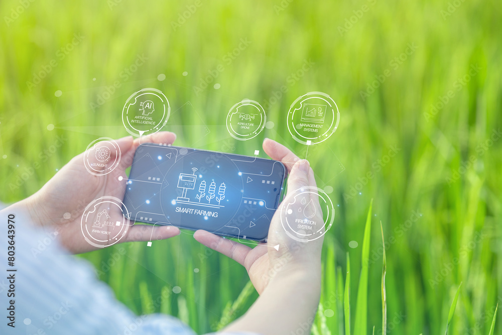 Smart farming uses technology to control planting, caring for ...