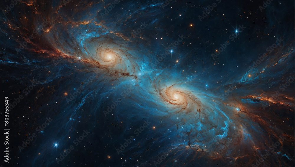 Spectacular outer space background ,Nebula's Luminous Canvas: A Cosmic ...