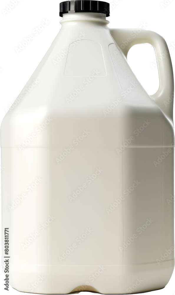 gallon of milk isolated on white or transparent background,transparency ...