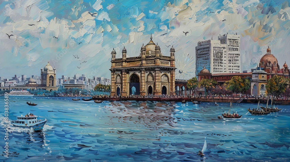 Captivating and vibrant oil paintings depicting the unique charm of ...