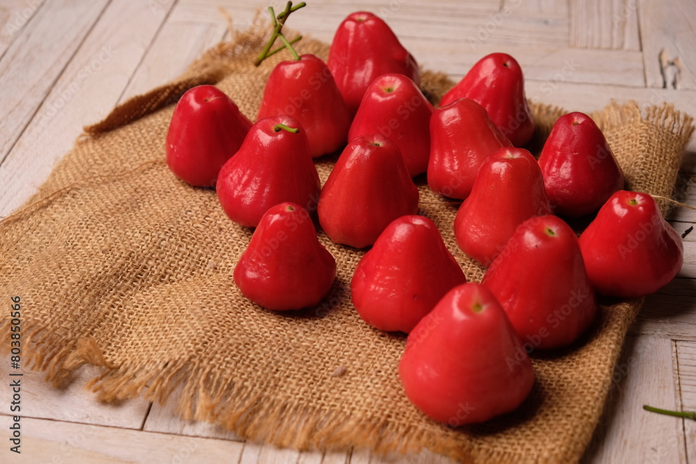 Water guava is a plant in the guava family or Myrtaceae originating ...