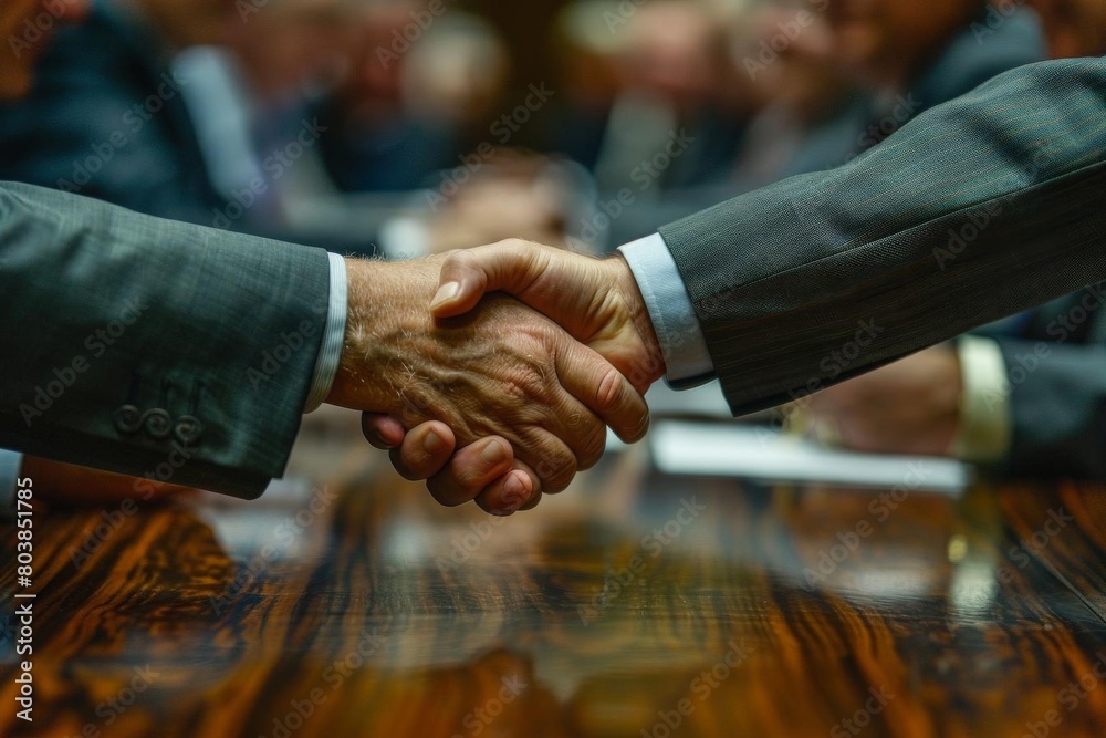 Delegates from different political parties coming together for a ...