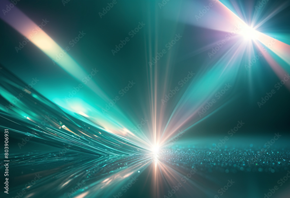 vivid green reflex with bright light wallpaper Generative AI Image ...