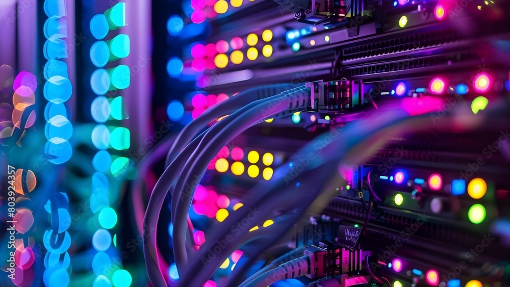 Connecting Cloud Servers in a Computer Lab Database with Colorful Fiber ...