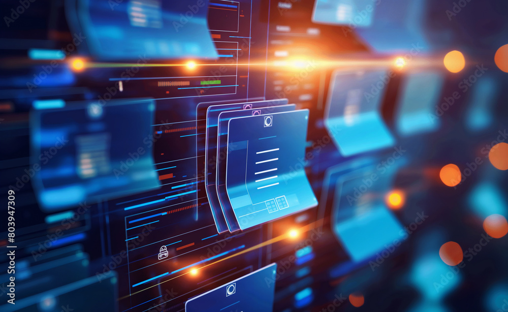 Data Fortress: Supercomputer Server Cabinets in Cyber Security Network ...