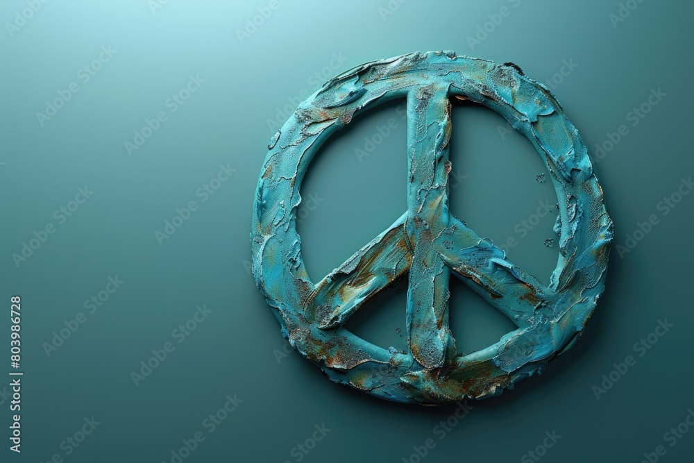 peace sign , Peace symbols , Peace Illustrations on blue background ...