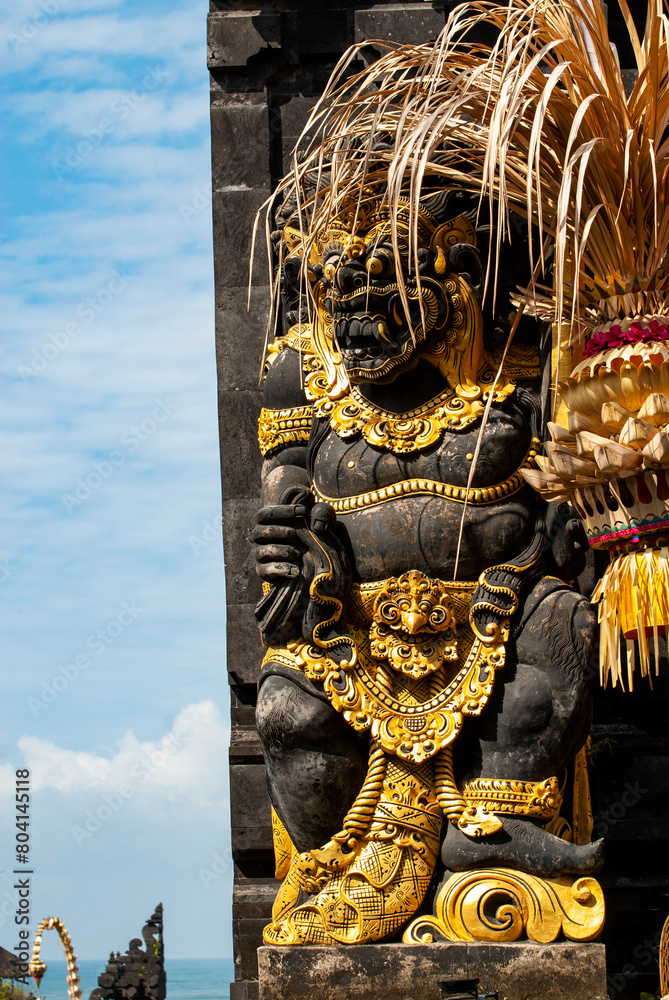 2024 March - Hindu Buddhist deities, traditional colorful sculpture ...