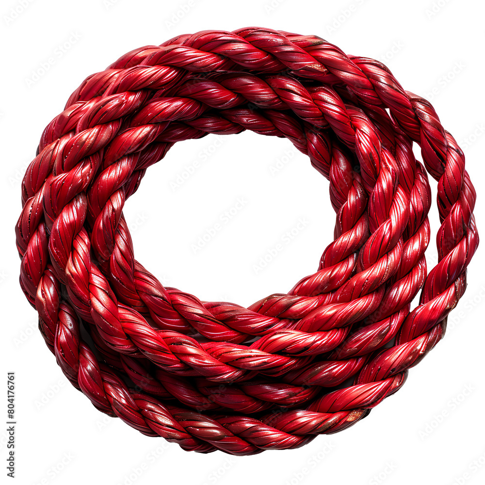 Red rope PNG. red cord rope isolated. red string top view PNG. red rope ...