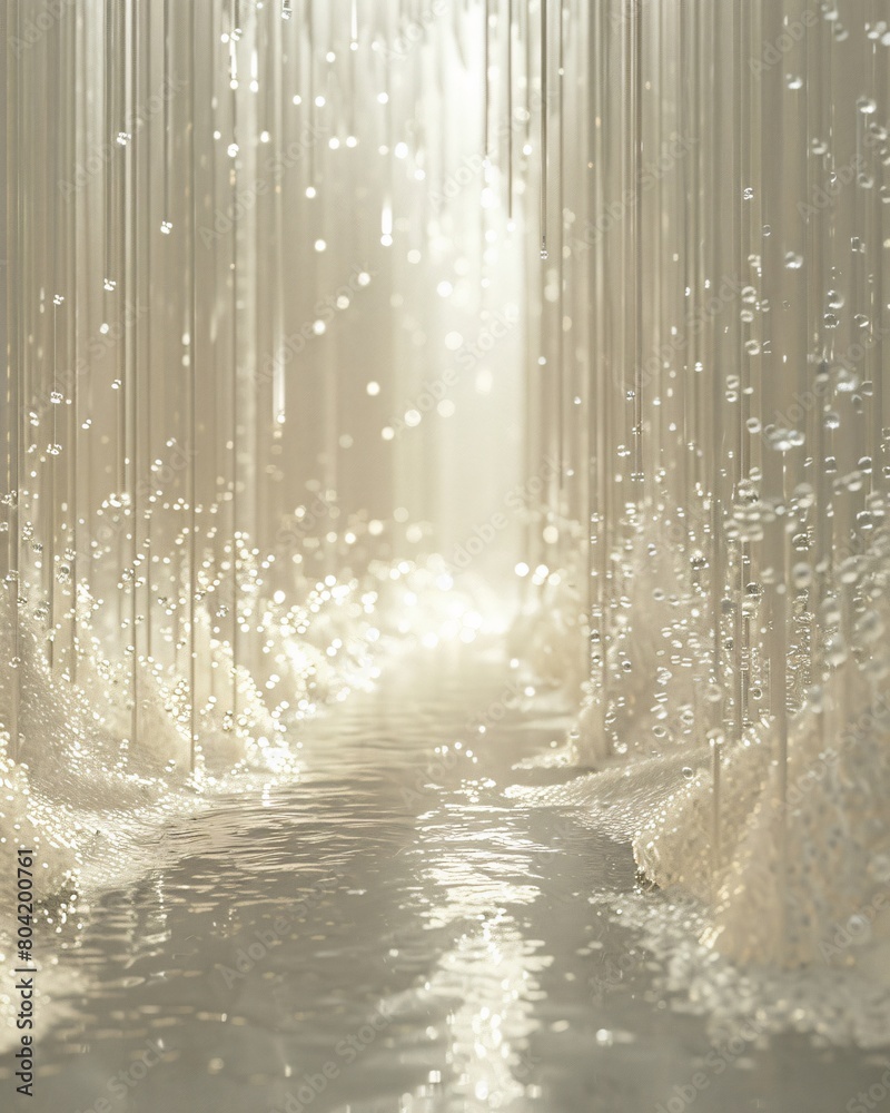 Chart Tech Aesthetic: 3D Visualization of White Data Lake and Data ...