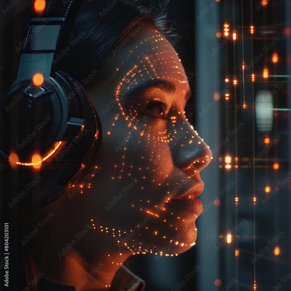 Voice actors using advanced biometric feedback tools to adjust their ...