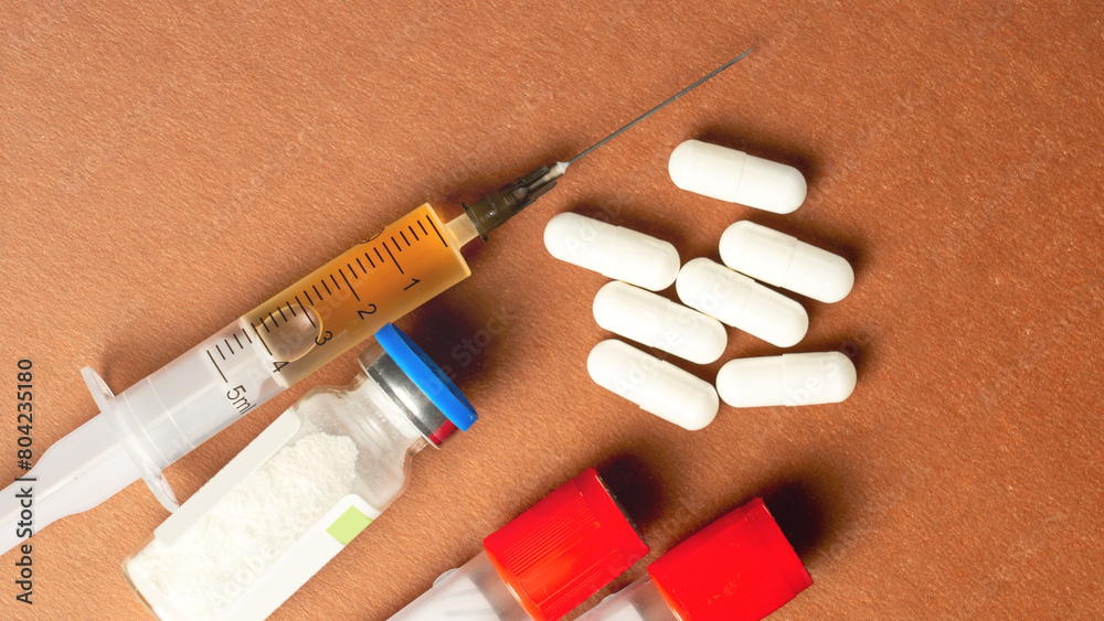 Glass Injection Drug Tube, Solution Syringe. Doping Concept. Doping for ... Glass Injection Drug Tube, Solution Syringe. Doping Concept. Doping for ...