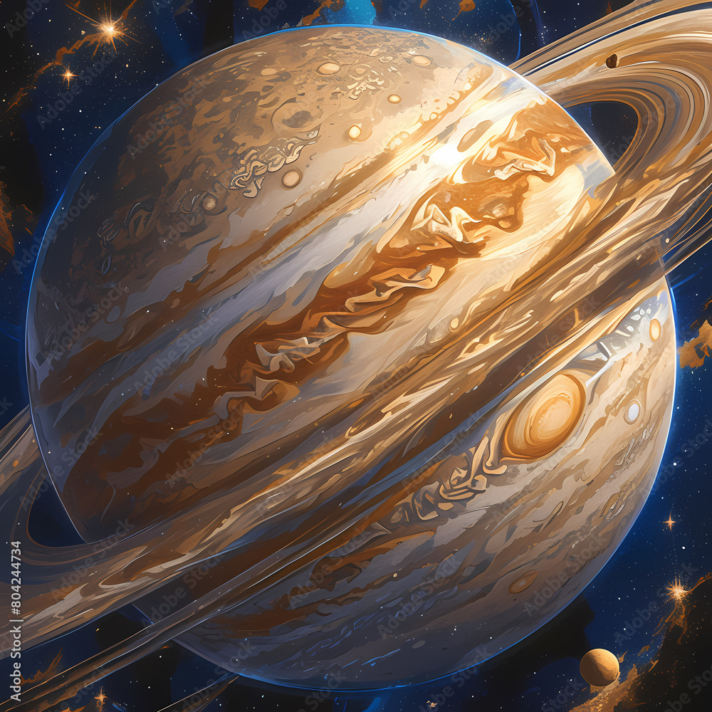 Journey Through Jupiter's Axial Inclination: A Spectacular Illustration ...