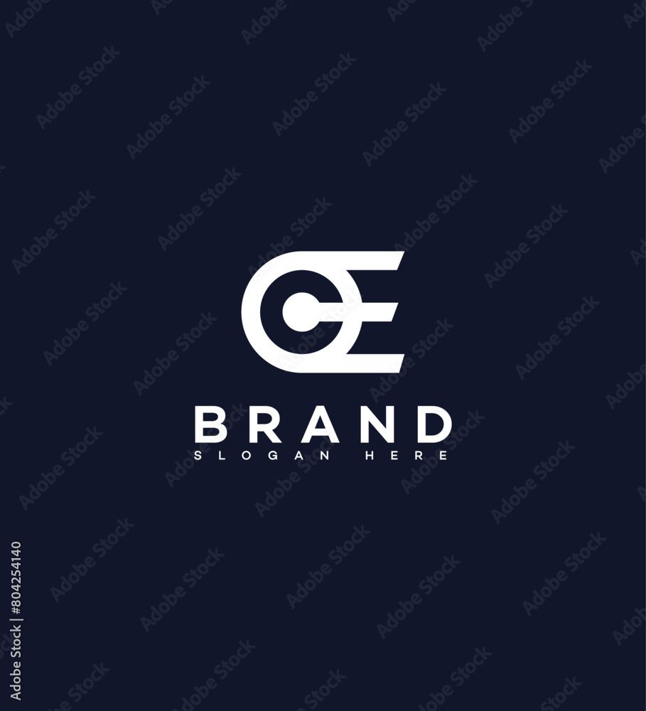 CE, Ec Letter Logo Icon Brand Identity Sign, CE, Ec Letter Symbol ...