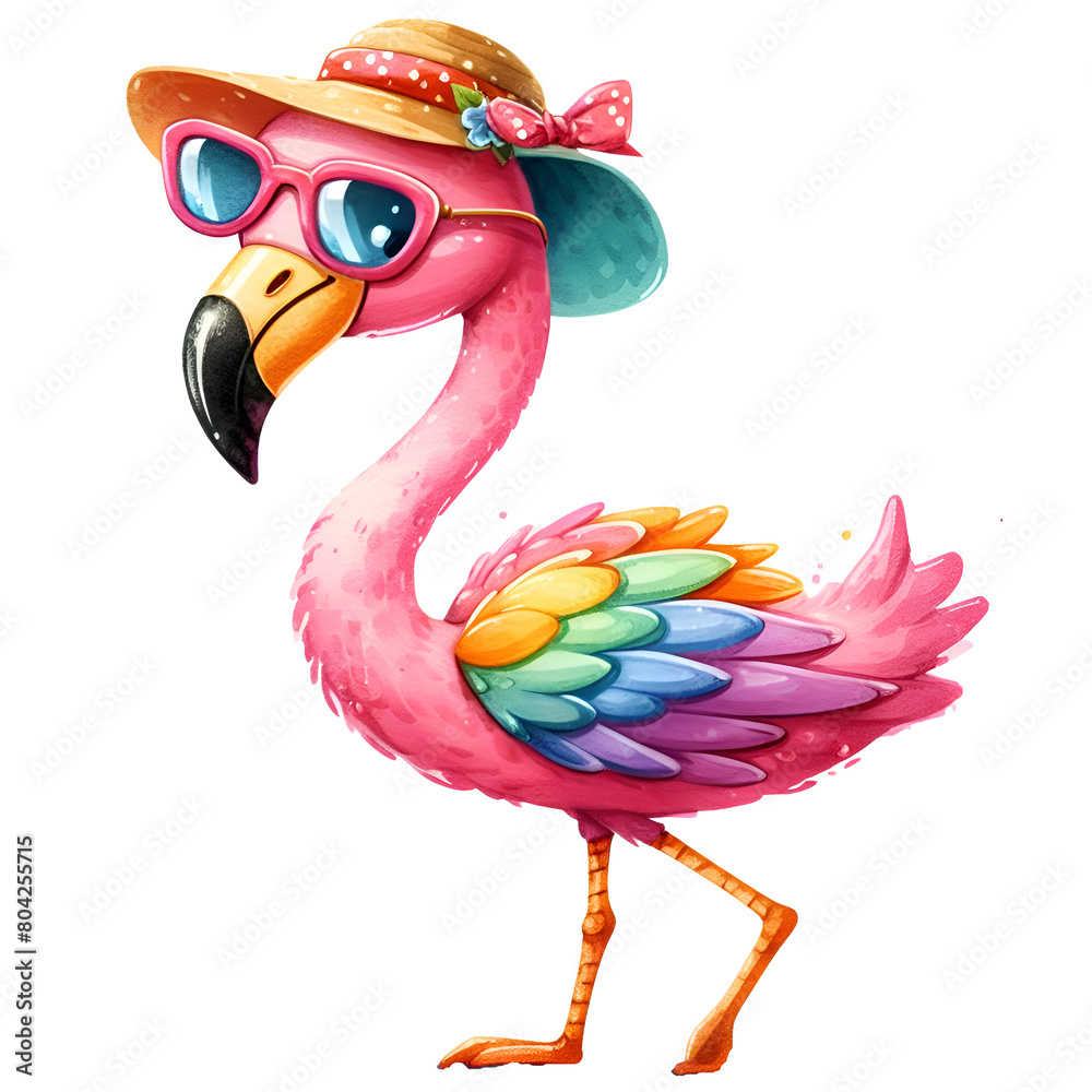 Summer Animals Clipart, Summer Beach PNG, Cute Animals Clipart, Ocean ...