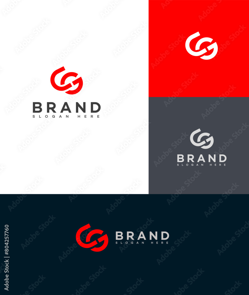 CG, Gc Letter Logo Icon Brand Identity Sign, CG, Gc Letter Symbol ...