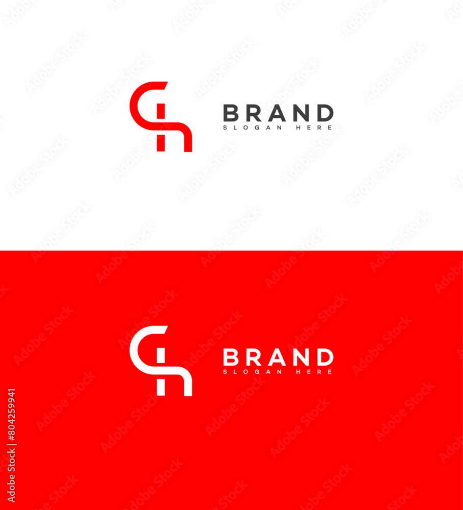 CH, HC Letter Logo Icon Brand Identity Sign, CH, HC Letter Symbol ...