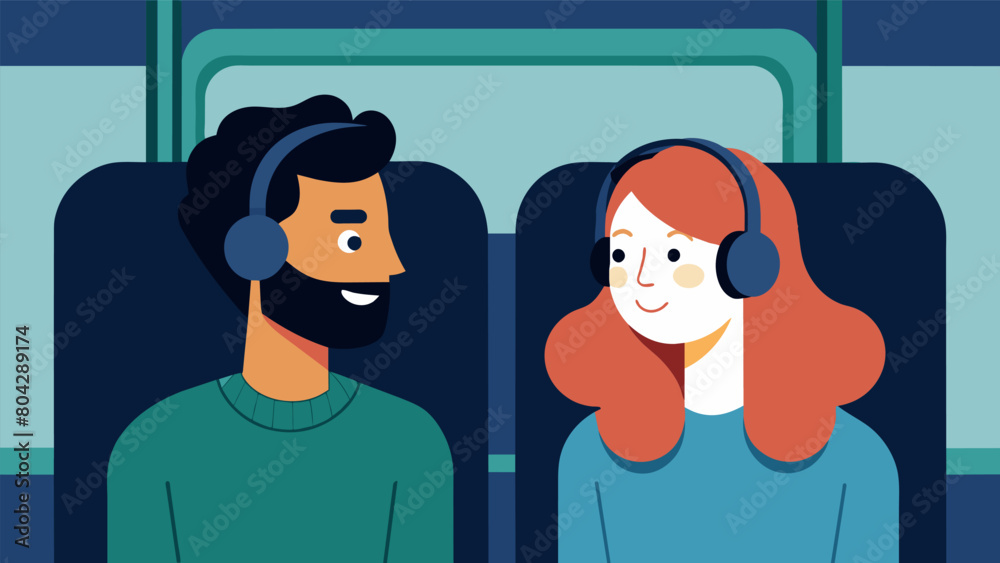 Two strangers on a long bus ride connecting through their mutual love ...