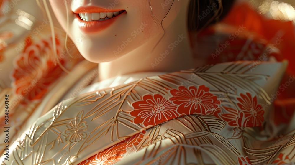 Realistic 3D visualization of a cross-section showing the radiation ...