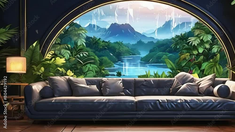 stream overlay animation backgrounds, live wallpapers, seamless loop ...