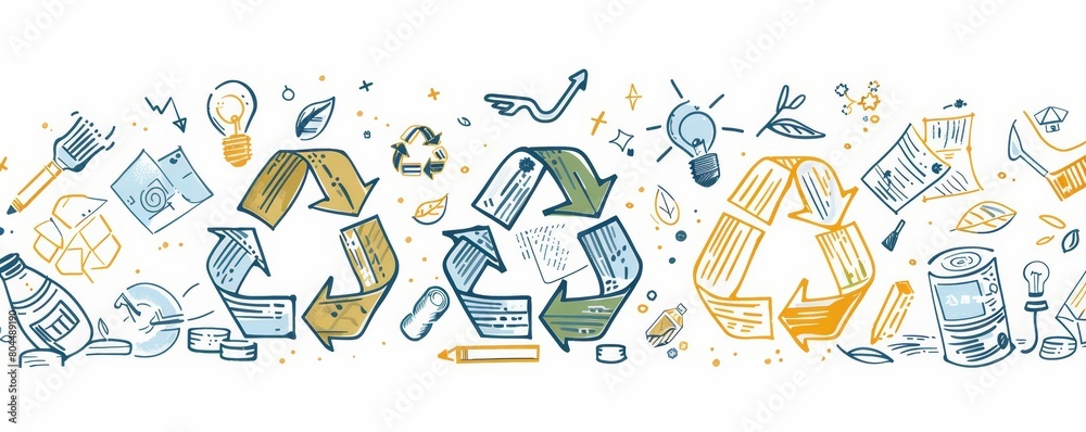 Reduce, reuse, recycle. It's easy to make a difference. Every little ...