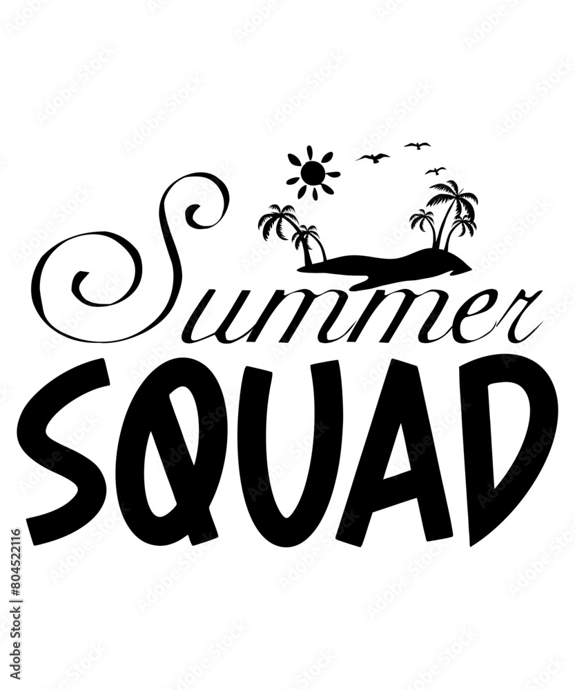 Summer SVG Bundle, Summer Svg, Beach Svg, Summertime Svg, Vacation Svg ...