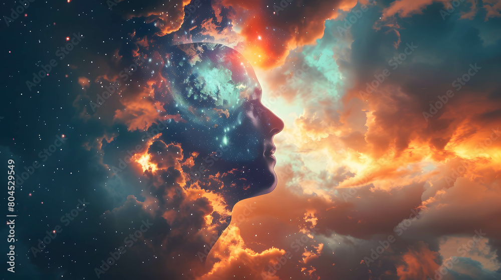 Psychology and mindset of finance or investment concept, growth mindset ...