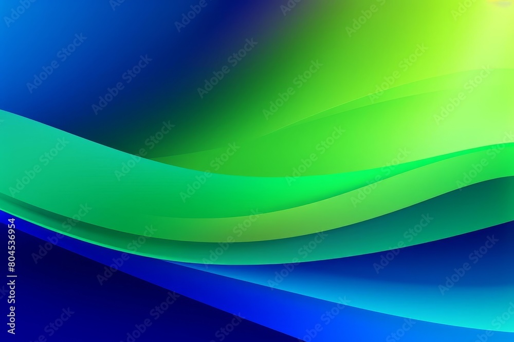 Dynamic gradient background featuring a bold shift from electric blue ...