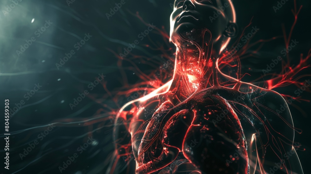 Man chest pain, Human heart disease, coronary artery disease, Leaky ...