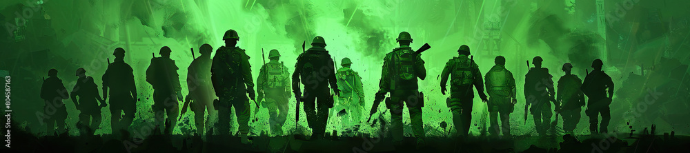 Revolutionary Unity (Green): Represents the sense of solidarity and ...