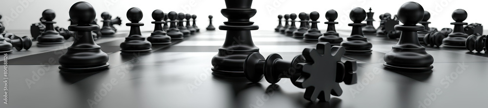 Revolutionary Strategy (Black): Signifies the overarching plan or ...