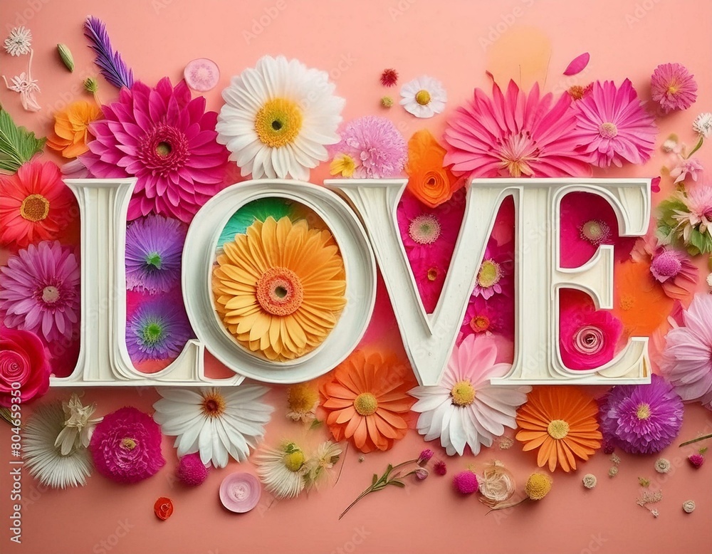 love, letter, lettering, abc, text, valentine, illustration, message ...