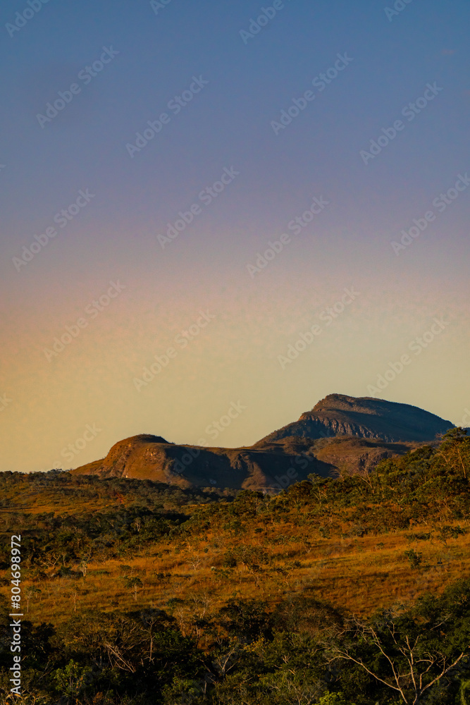 Natureza Cachoeiras Árvores Chapada dos Veadeiros Goiás Brasil Paisagem ...